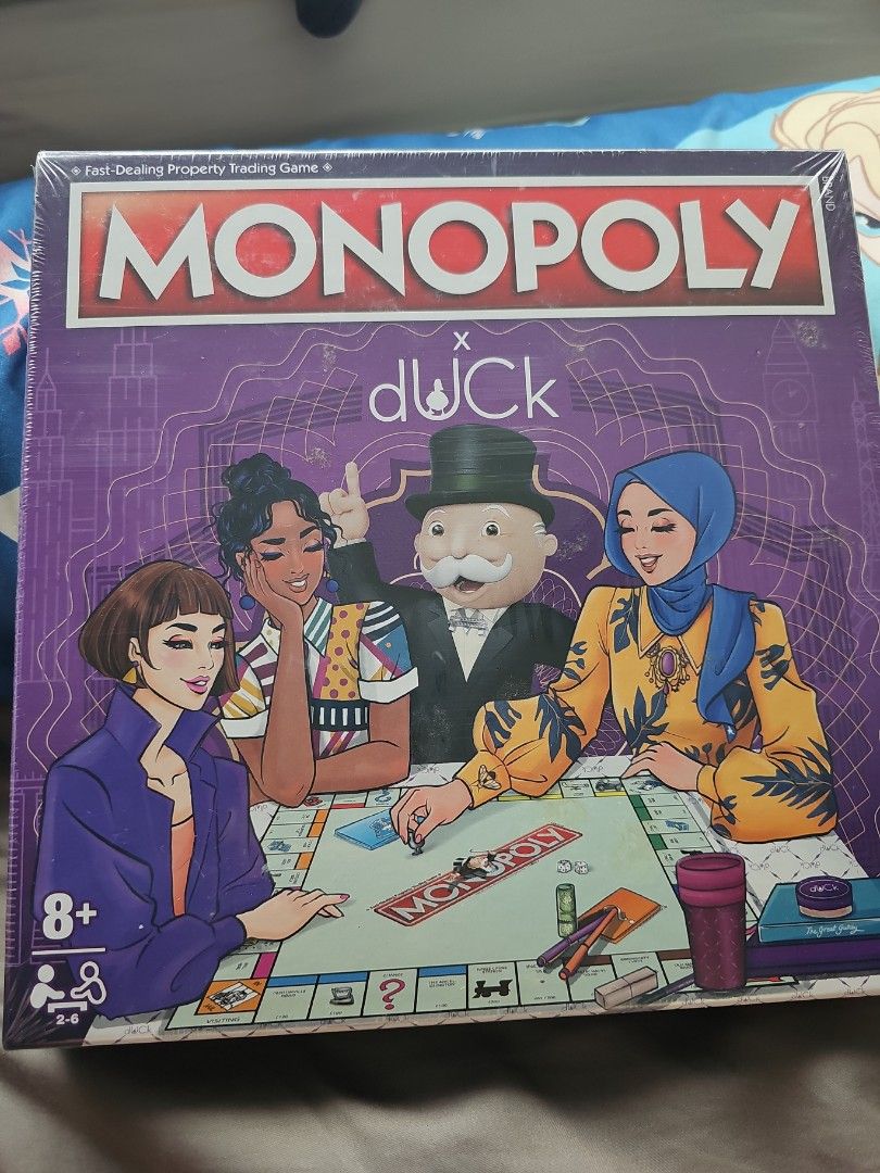 Monopoly X dUCk, Hobbies & Toys, Toys & Games on Carousell