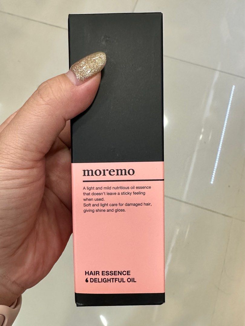 Moremo Hair Essence Oil 70ml, Beauty & Personal Care, Hair on Carousell