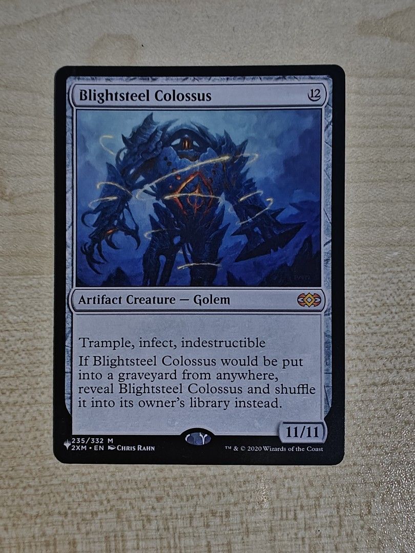 MTG Blightsteel Colossus NM, Hobbies & Toys, Toys & Games on Carousell