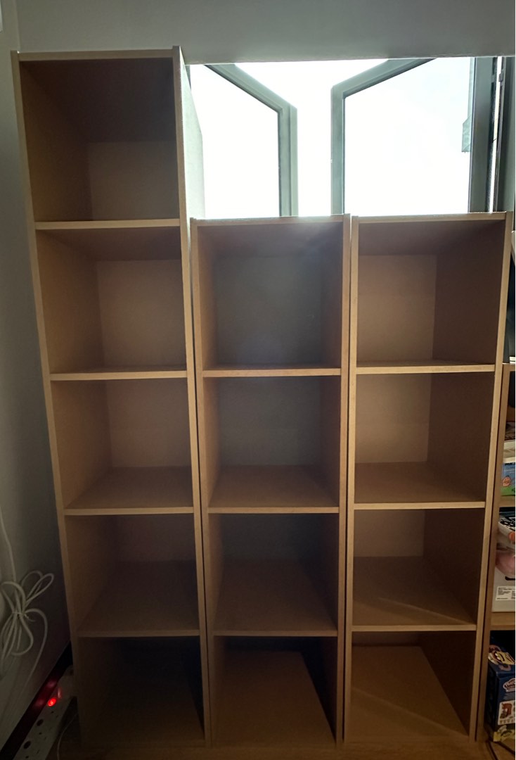 Muji Pulp Board Box Shelves x 3, Furniture & Home Living, Furniture ...