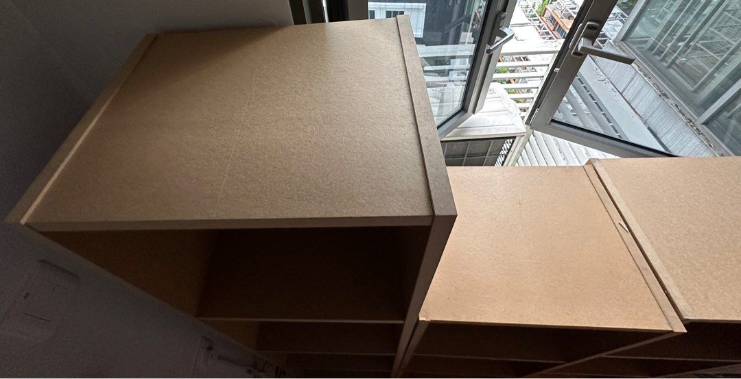 Muji Pulp Board Box Shelves x 3, Furniture & Home Living, Furniture ...