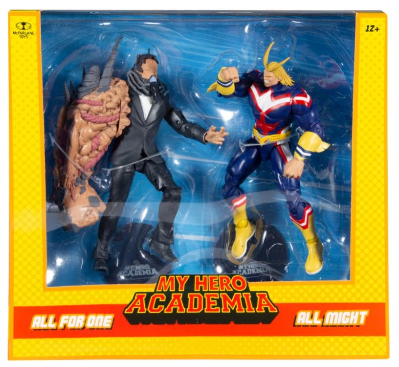 My Hero Academia All Might vs. All For One Action Figure Two-Pack BY ...