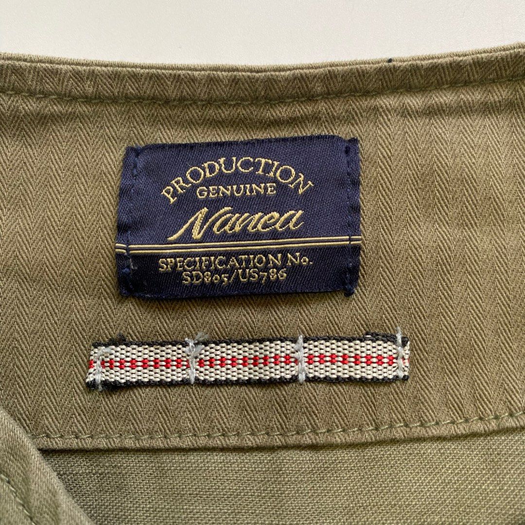 Nanea Production Reworked Military Garments Work Chore Jacket, Men's ...