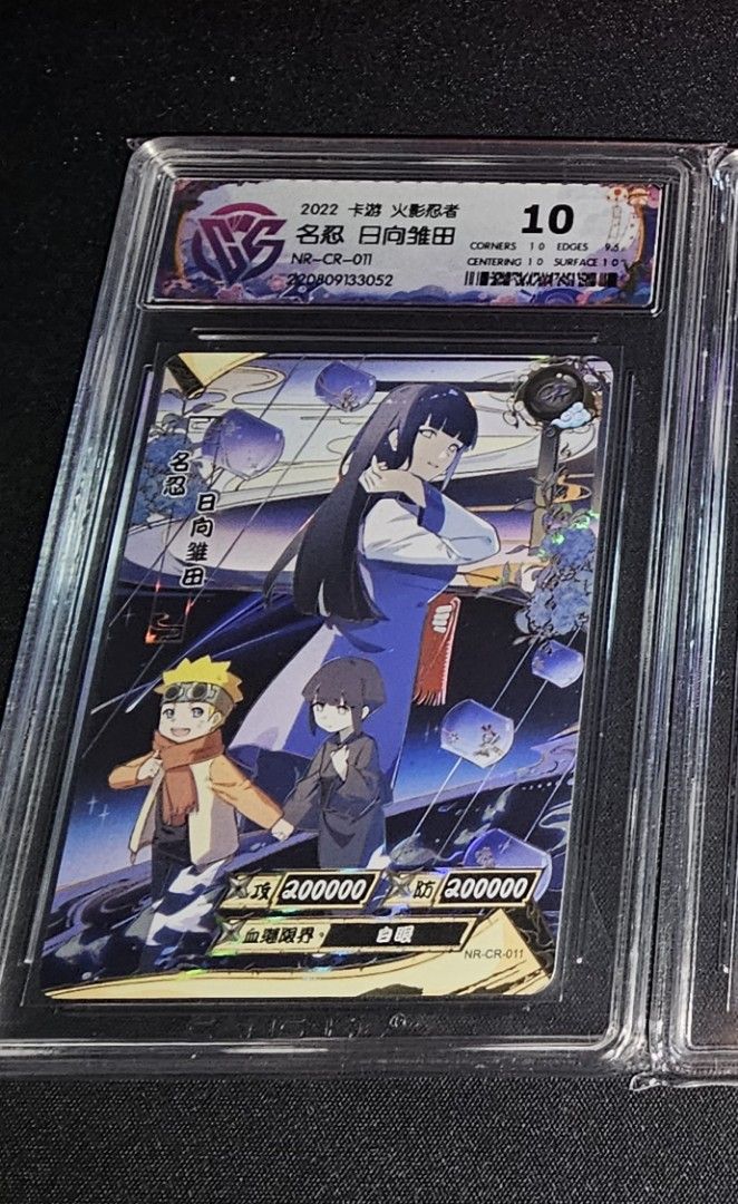 NARUTO CCG KAYOU CR HINATA SLAB, Hobbies & Toys, Toys & Games on Carousell