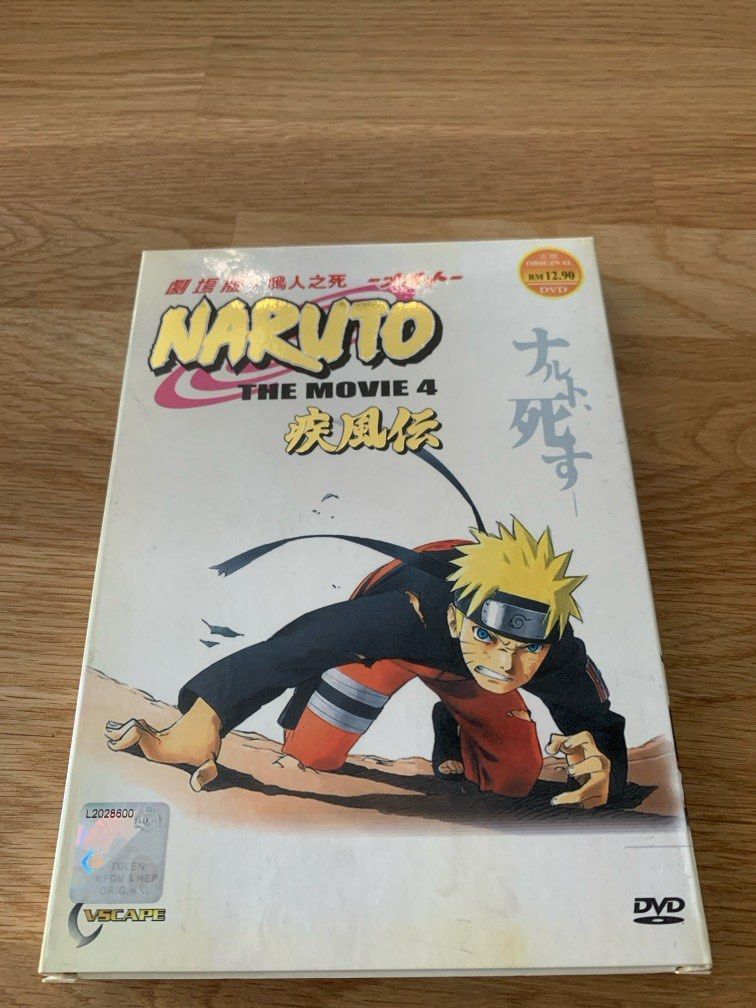 Naruto the move 4 DVD, Hobbies & Toys, Music & Media, CDs & DVDs on Carousell