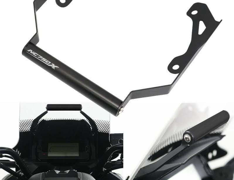 NC750X Phone/GPS Mount Bracket, Motorcycles, Motorcycle Accessories on ...