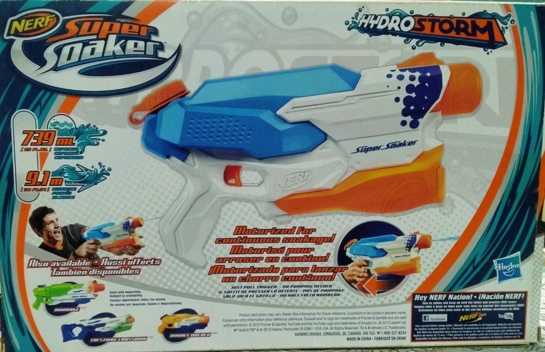 Nerf water gun(2 for $80), Hobbies & Toys, Toys & Games on Carousell