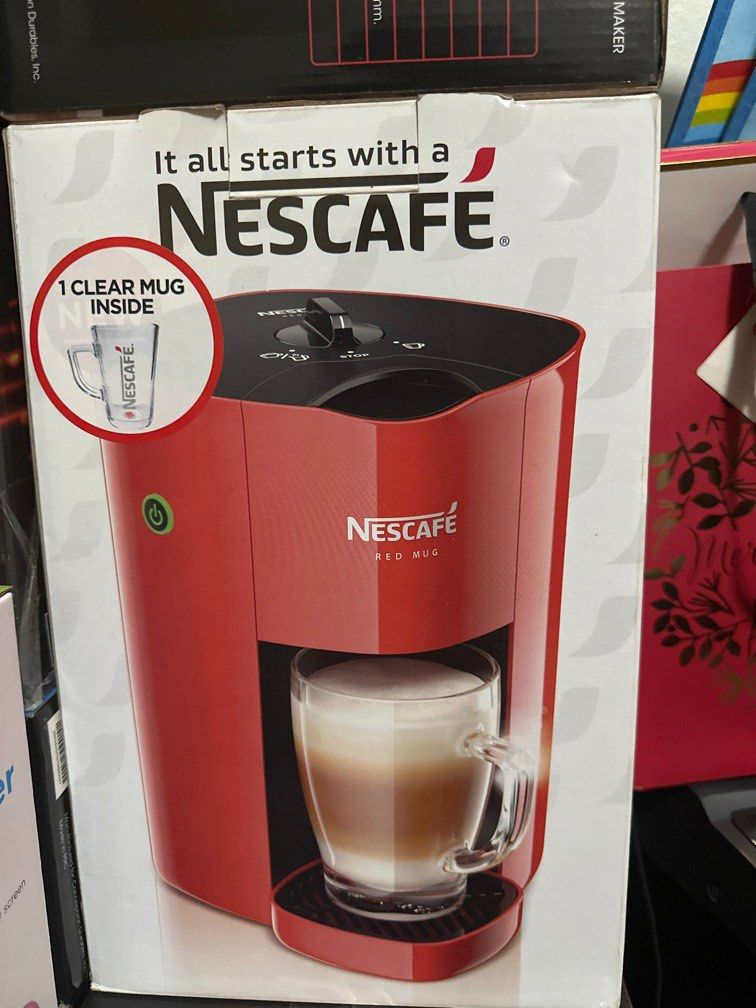 Nescafe red mug machine, TV & Home Appliances, Kitchen Appliances ...
