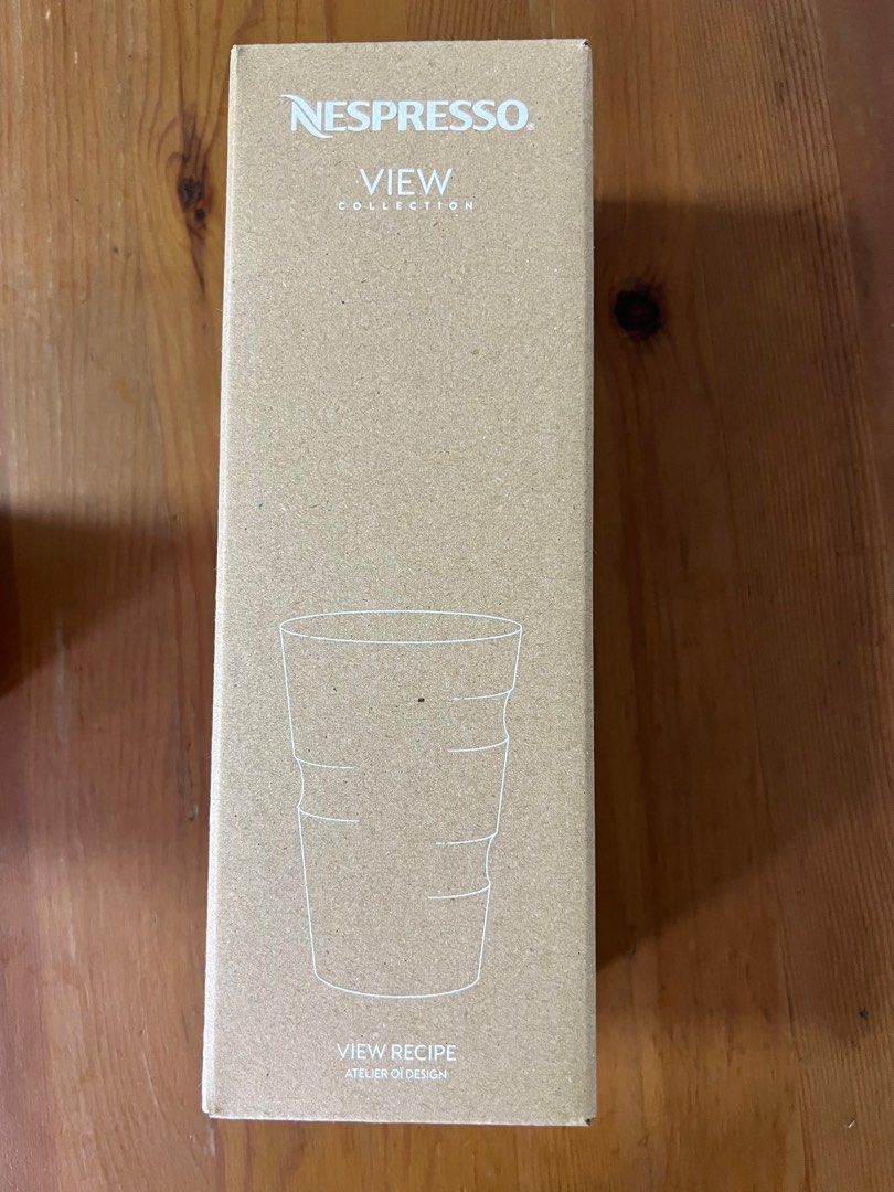 Nespresso - VIEW Recipe Glasses x2, Furniture & Home Living ...