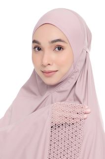 (NEW) Telekung Siti Khadijah Signature Kesuma, Women's Fashion ...