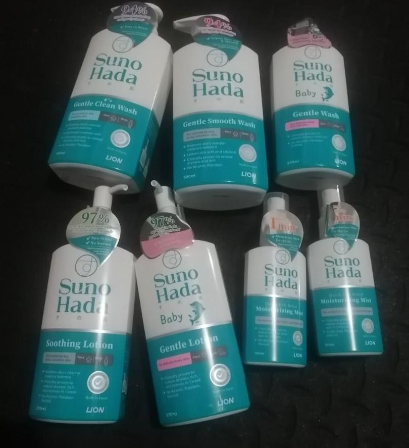 NEW SEALED SunoHada Suno Hada spray Lotion mist eczema psoriasis ...