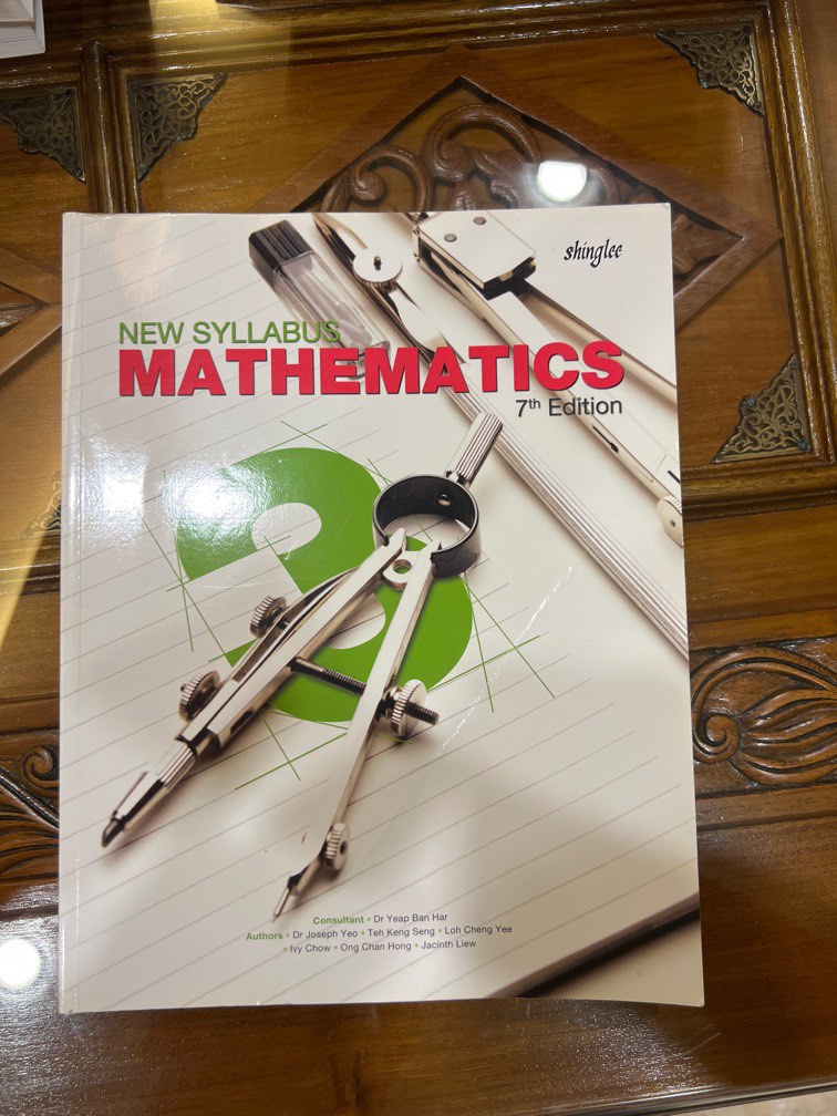 New Syllabus Mathematics 7th Edition Secondary Three (3), Hobbies ...