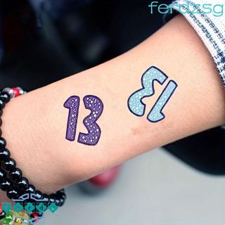 Taylor Swift Number "13" Temporary Tattoo, Hobbies & Toys, Memorabilia ...