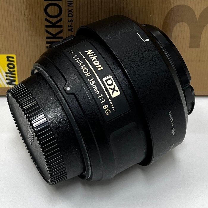 【蒐機王】Nikon AF-S 35mm F1.8 G DX 90%新 黑色【可用舊3C折抵購買】C6746-6, 相機攝影, 鏡頭及裝備在旋轉拍賣