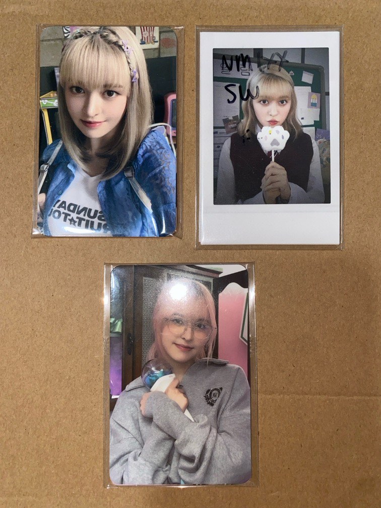 NMIXX SET 2023 ssg seasons greetings girls over flowers pob jyp LIGHTSTICK member photocards ...