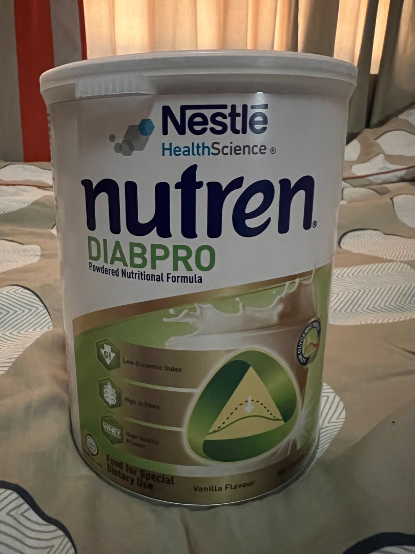 Nutren DIABPRO (800g) Vanilla - July 31, 2024 exp., Health & Nutrition ...