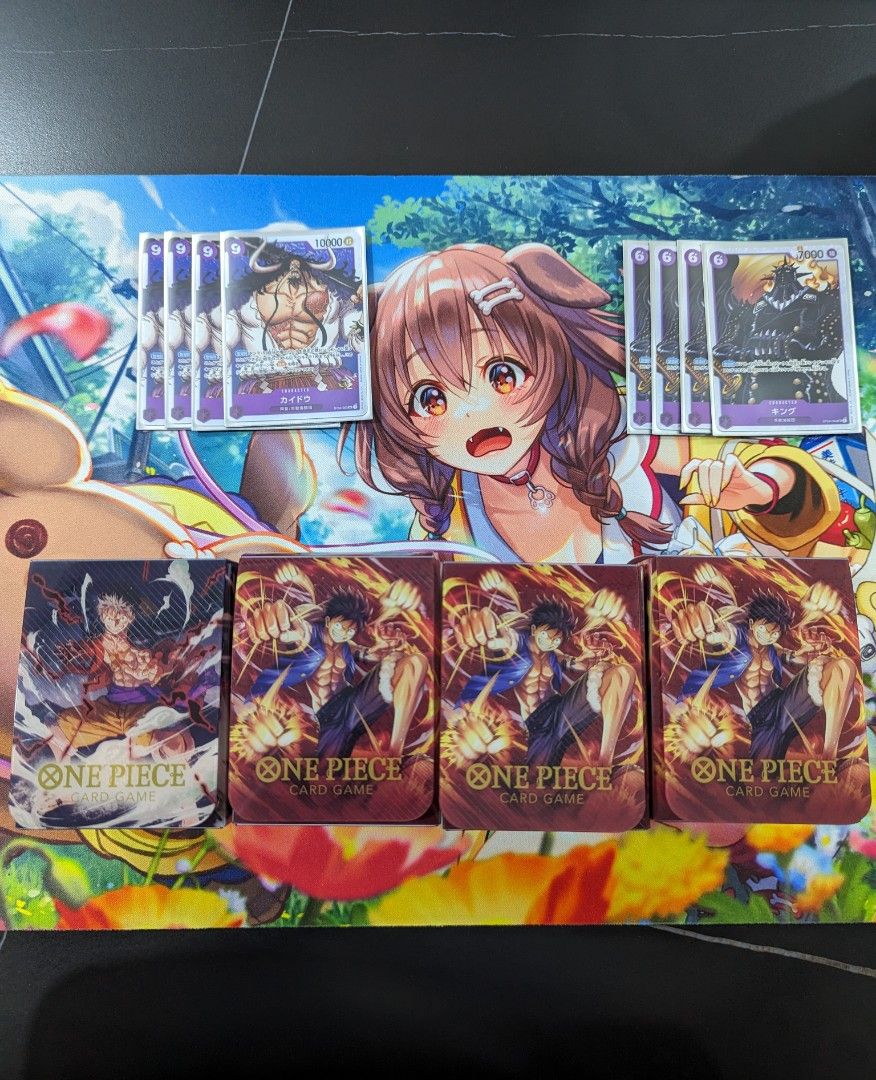 One Piece Card Game ST4 Kaido King SR ST10 ST13 Deck case boxes, Hobbies & Toys, Toys & Games on ...