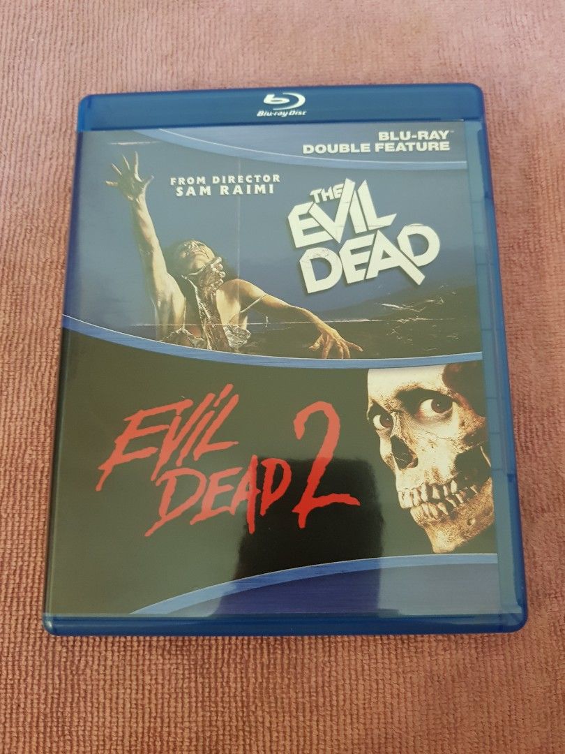Original Blu-Ray The Evil Dead & Evil Dead 2 Double Feature 1st Edition ...