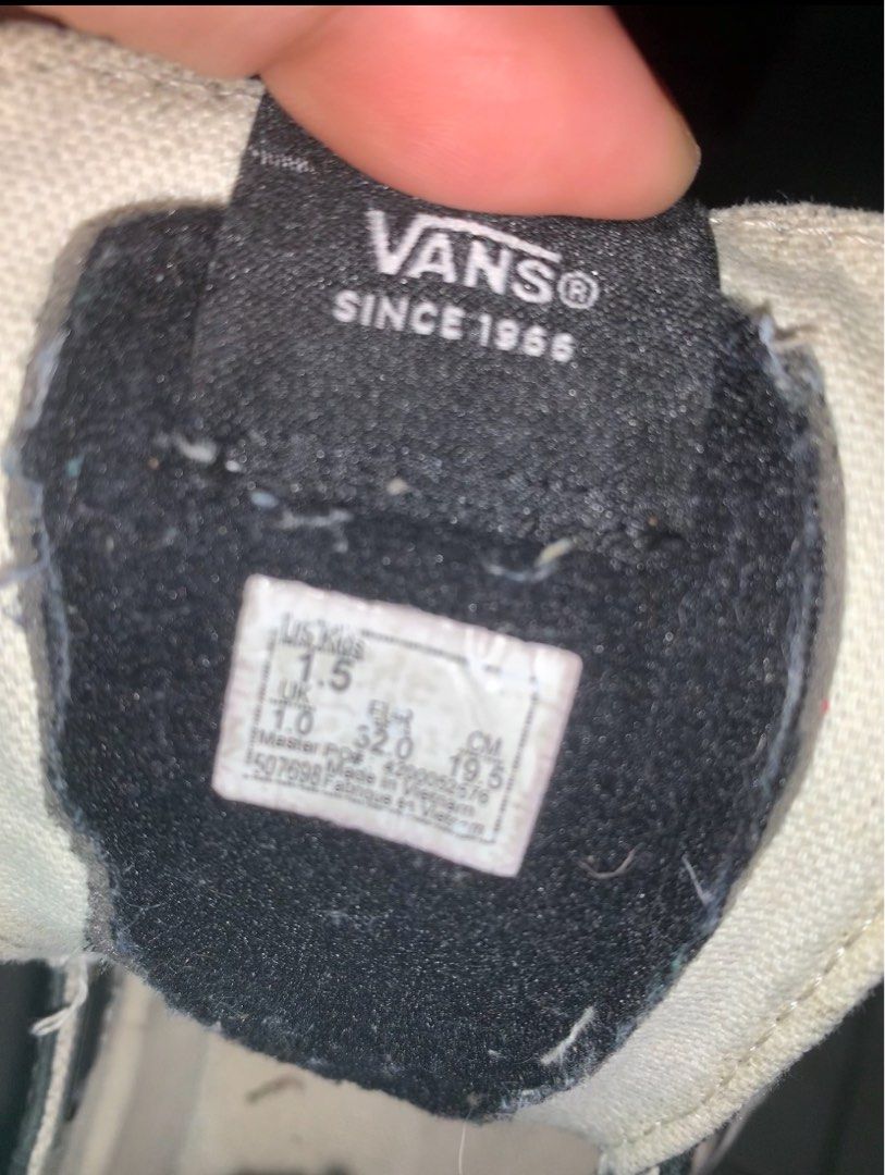 Original Vans since 1966 for kids, Babies & Kids, Babies & Kids Fashion ...