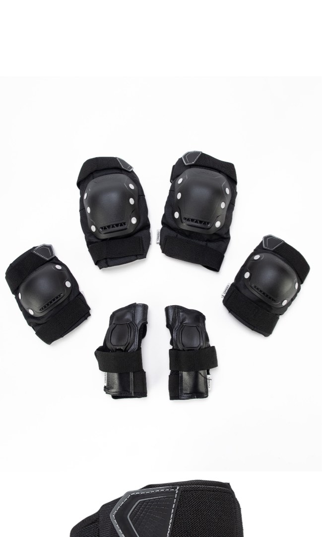 Oxelo Knee Elbow Wrist Protection Guard set, Sports Equipment, Other ...