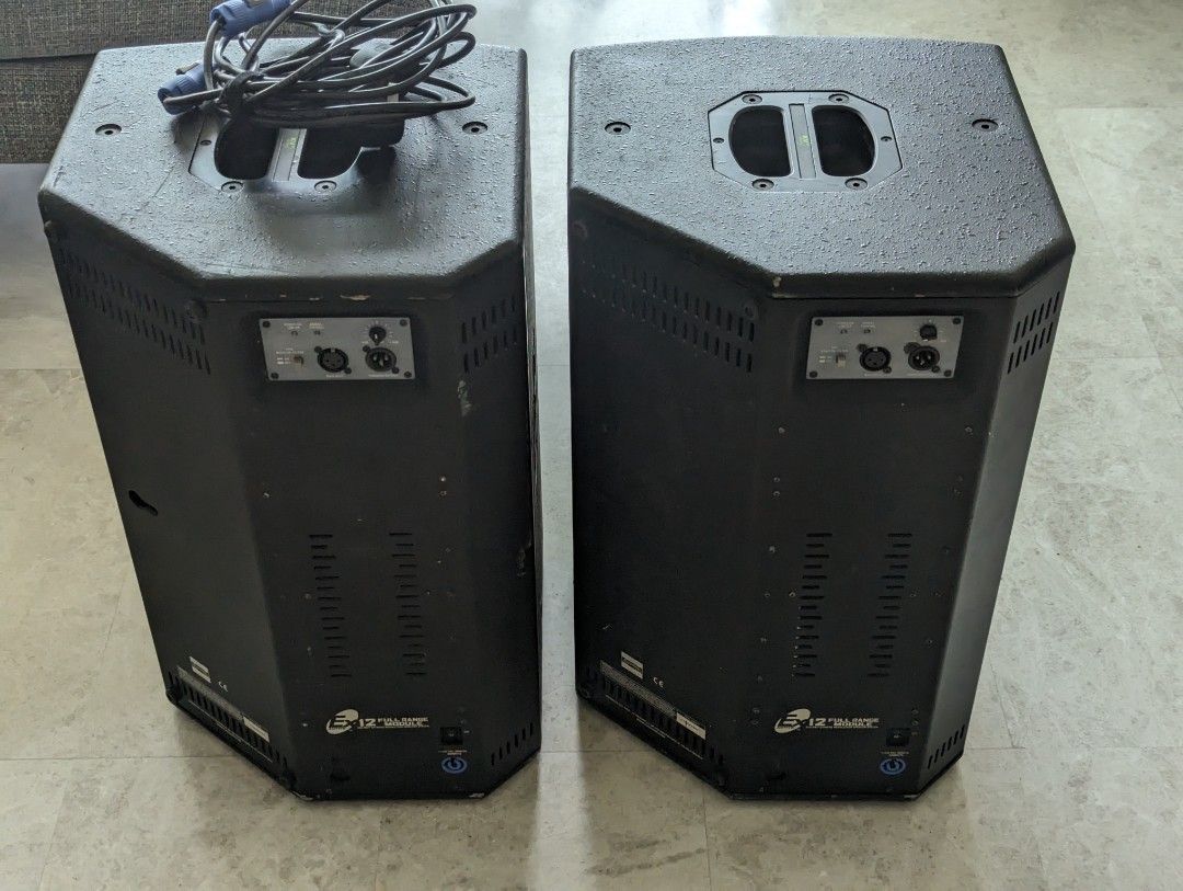 Pair of KV2 Audio EX12 500W extreme resolution active speakers, Audio, Soundbars, Speakers ...