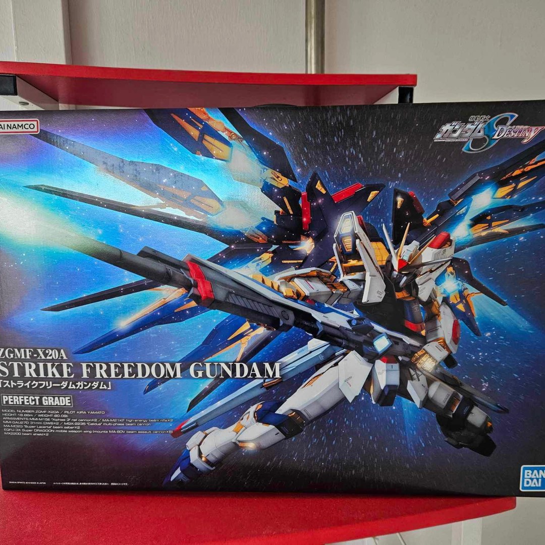 PG Strike Freedom Gundam Perfect grade, Hobbies & Toys, Toys & Games on ...