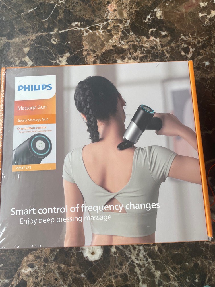 Philips massage gun, Health & Nutrition, Massage Devices on Carousell