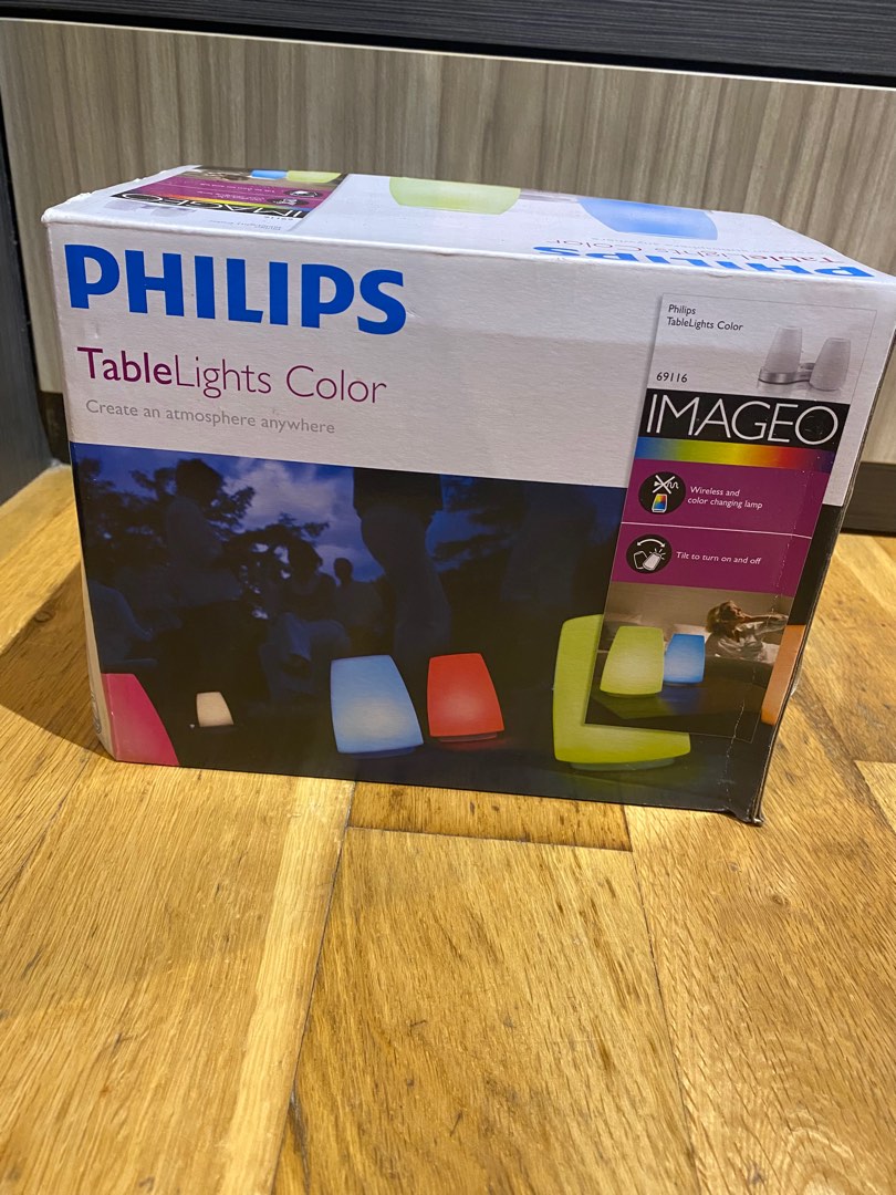 Philips table light Color, Furniture & Home Living, Home Decor, Other ...