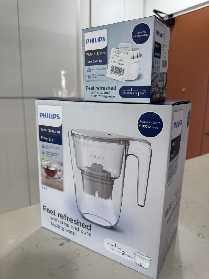 Philips Water filter jug, Furniture & Home Living, Kitchenware ...