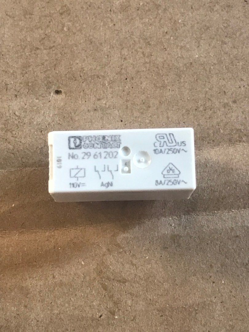 PHOENIX - 2961202 - POWER RELAY - 110 VDC/120VAC Coil, Commercial ...