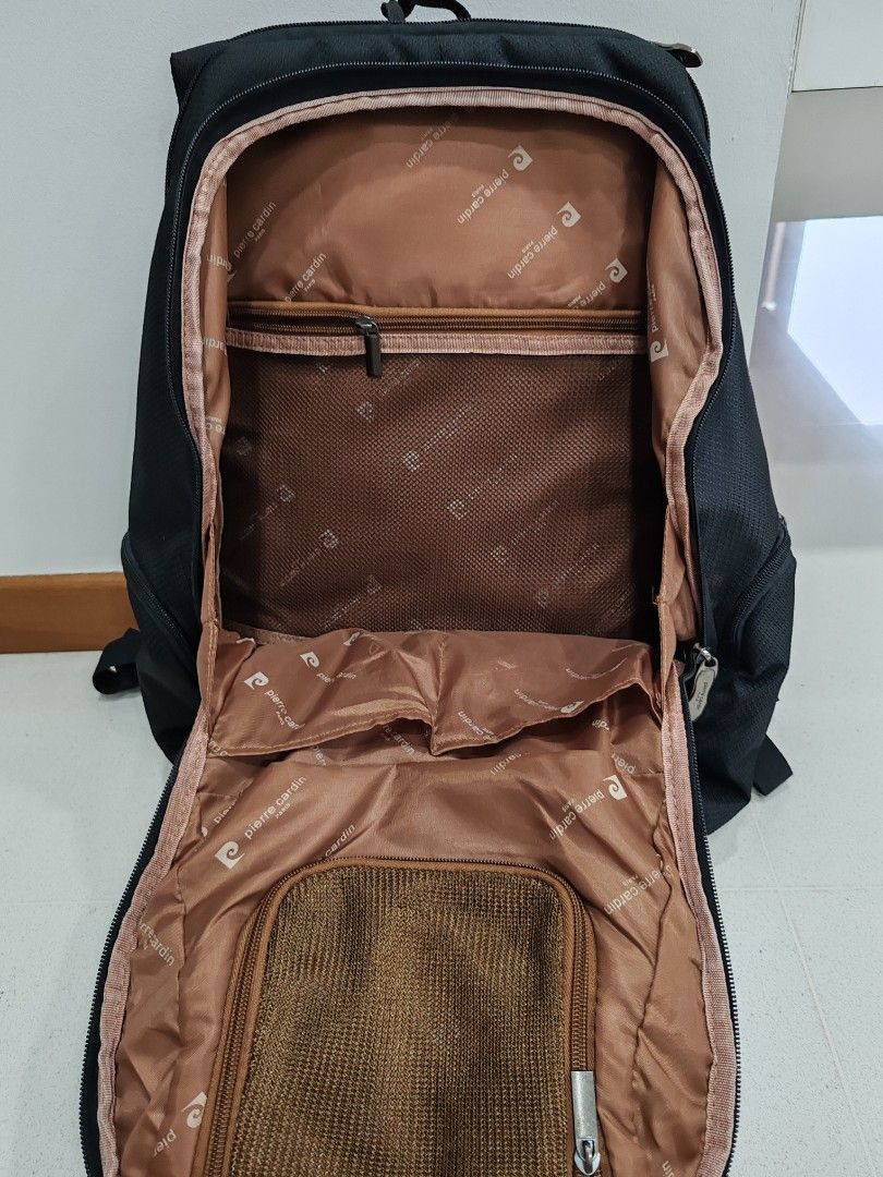 Pierre Cardin Laptop Backpack, Men's Fashion, Bags, Backpacks on Carousell