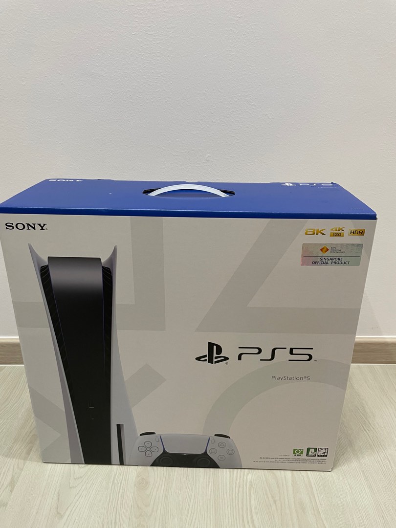 Playstation 5 Disc Edition, Video Gaming, Video Game Consoles ...