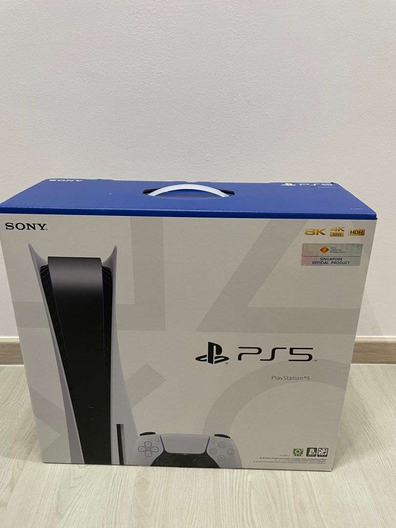Playstation 5 Disc Edition, Video Gaming, Video Game Consoles ...