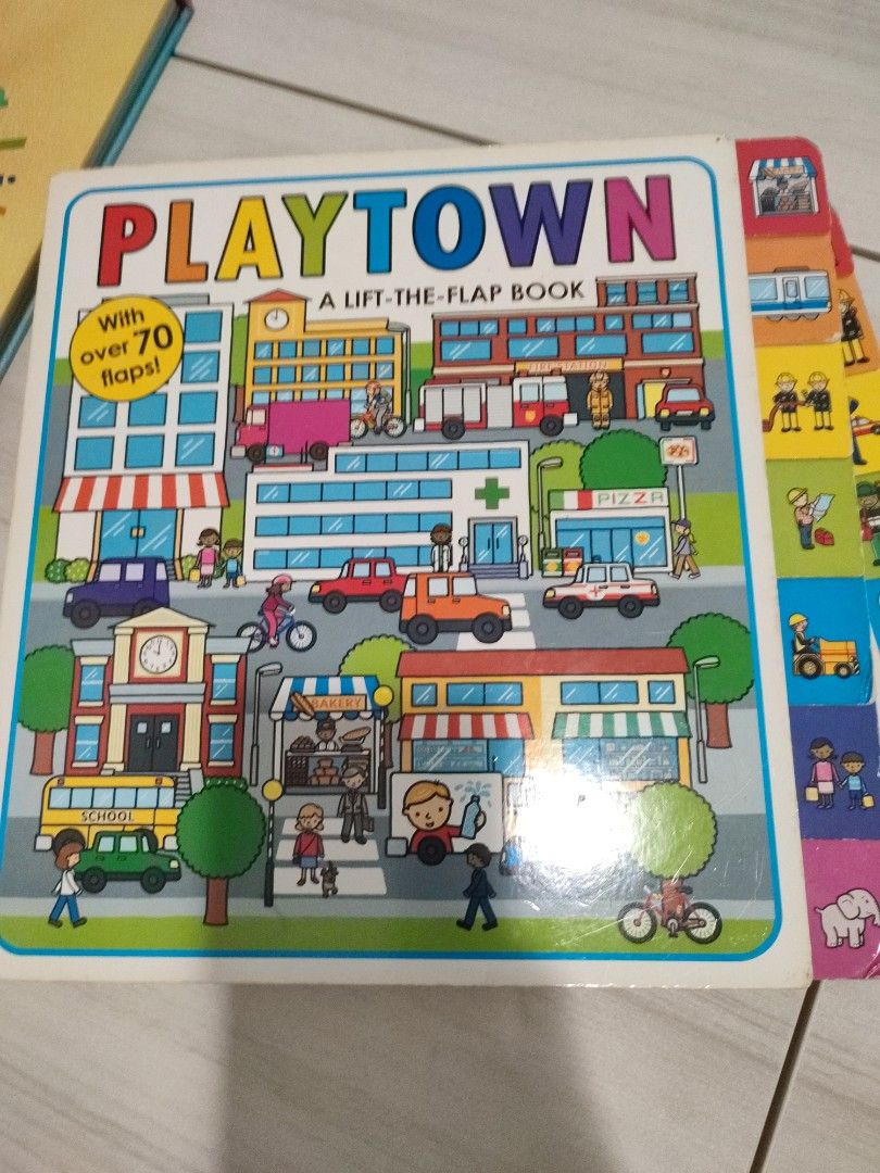 Playtown lift the flap book, Hobbies & Toys, Books & Magazines ...