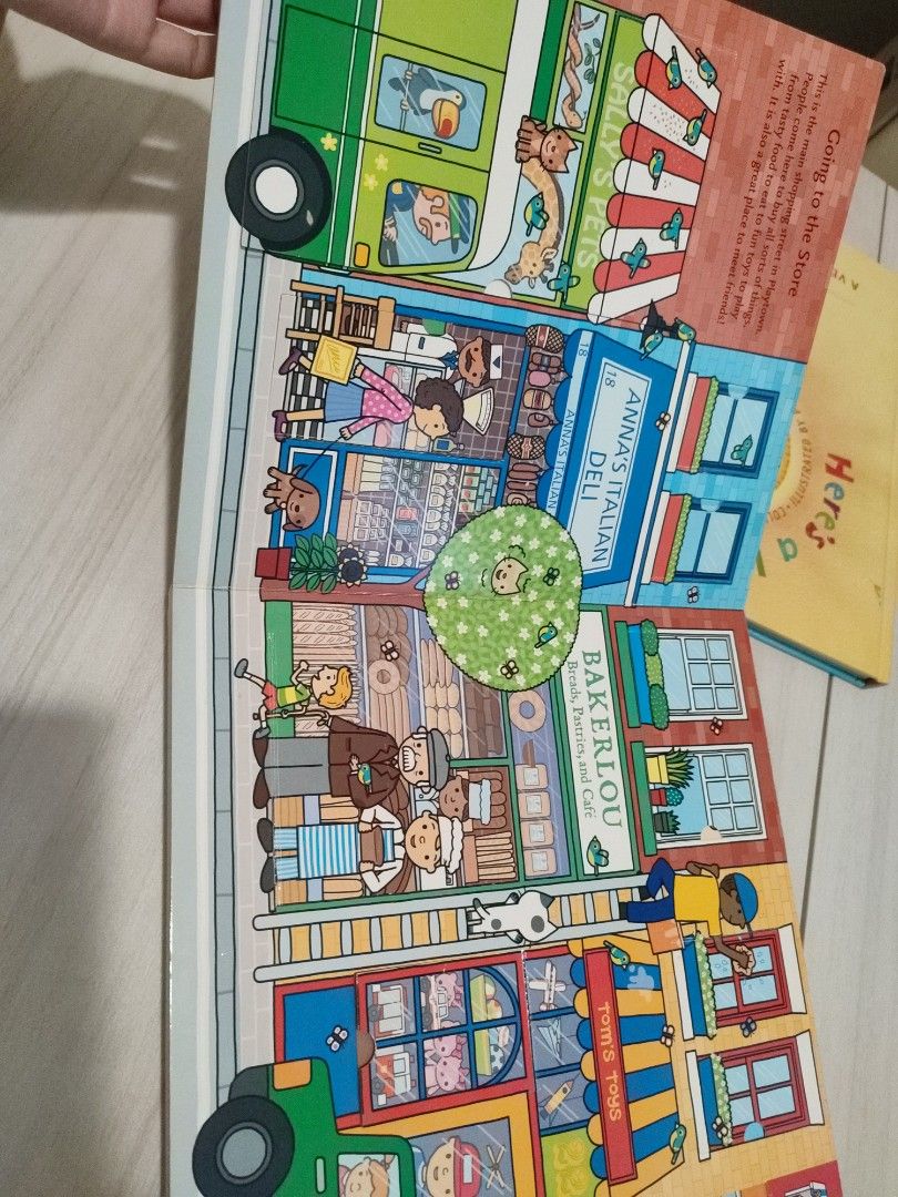 Playtown lift the flap book, Hobbies & Toys, Books & Magazines ...