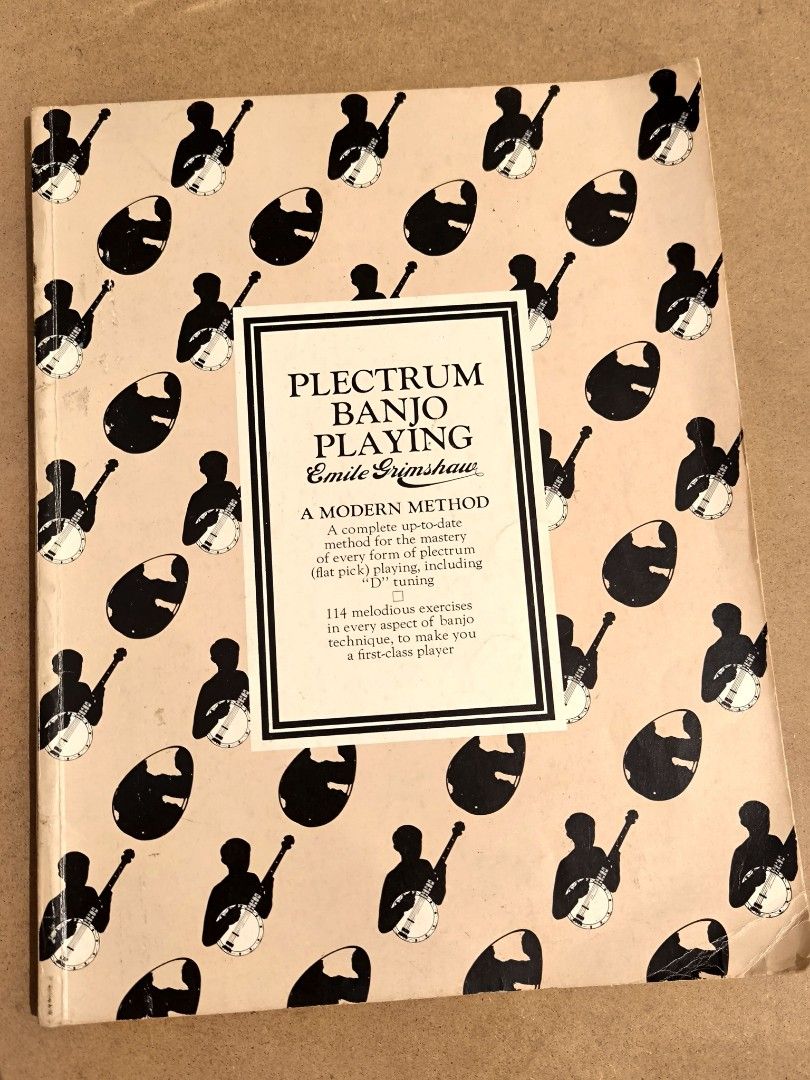 Plectrum Banjo Playing Modern Method Techniques Music Book By Emile ...