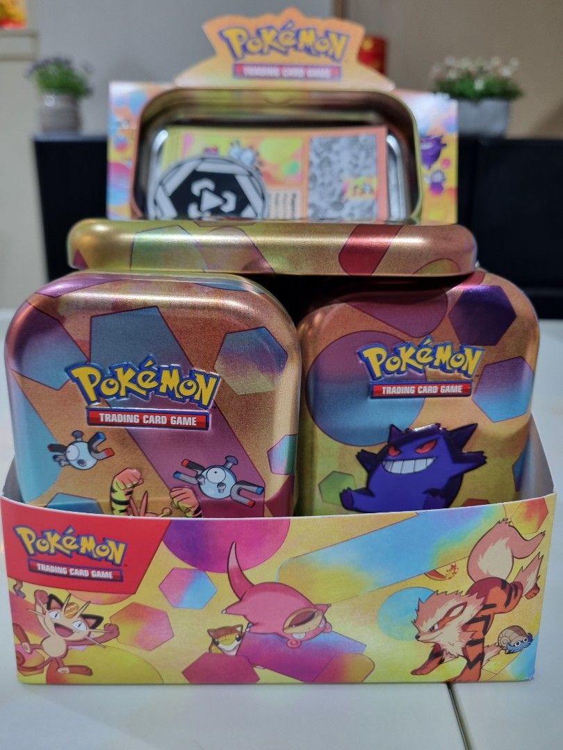 Pokemon 151 Tins Set, Hobbies & Toys, Toys & Games on Carousell