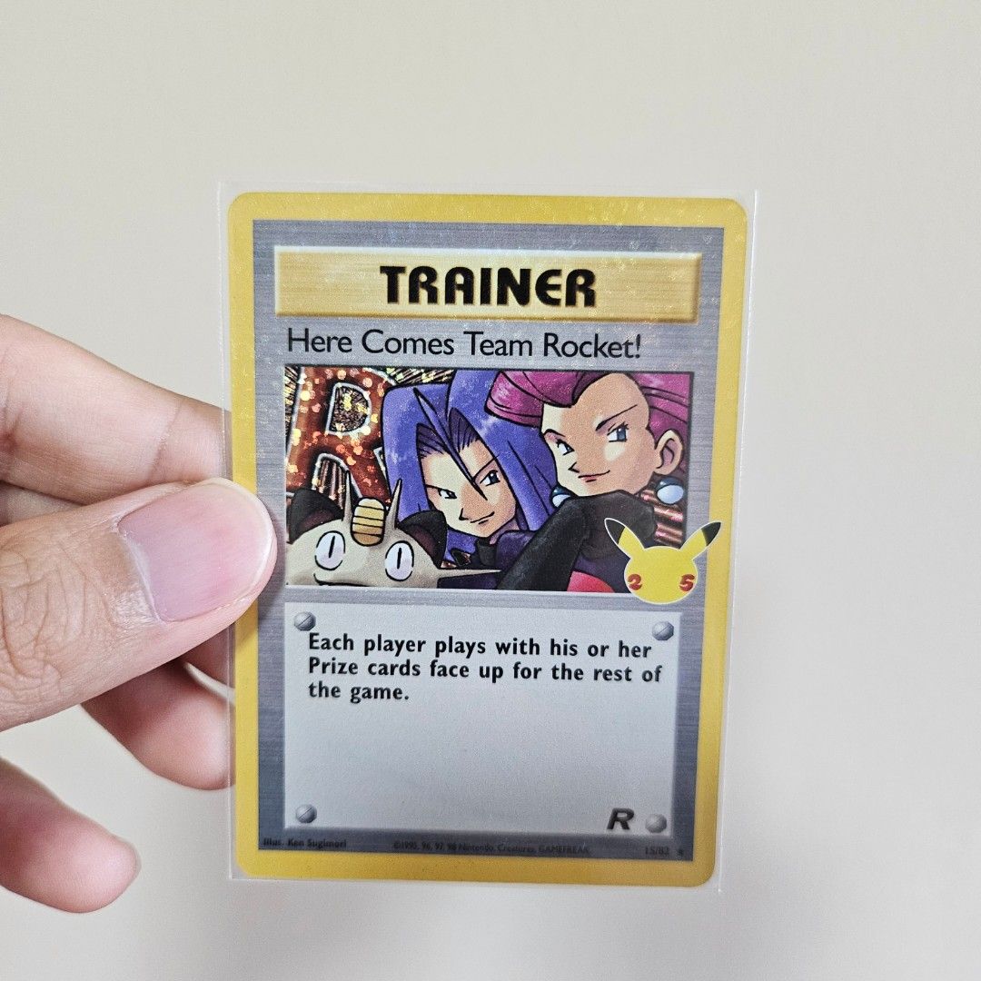 Pokemon Card | Team Rocket | Trainer | Here Comes Team Rocket 25th ...