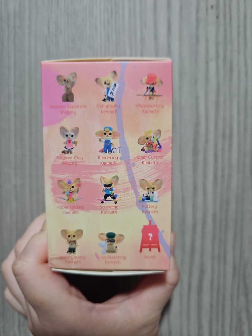 Popmart - Kenneth ART Classroom, Hobbies & Toys, Toys & Games on Carousell