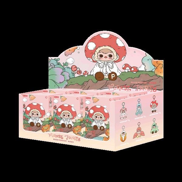 POPMART - Pucky Forest Party Series | Vinyl Plush Pendant Blind Box ...