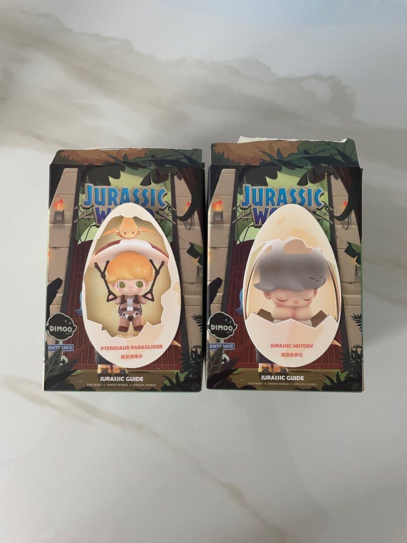 [POPMART] DIMOO JURASSIC WORLD SERIES, Hobbies & Toys, Toys & Games on ...
