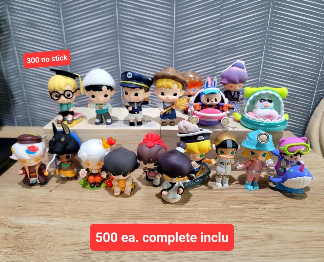 popmart figs hirono dimoo hacipupu sonny angel smiski molly, Hobbies ...