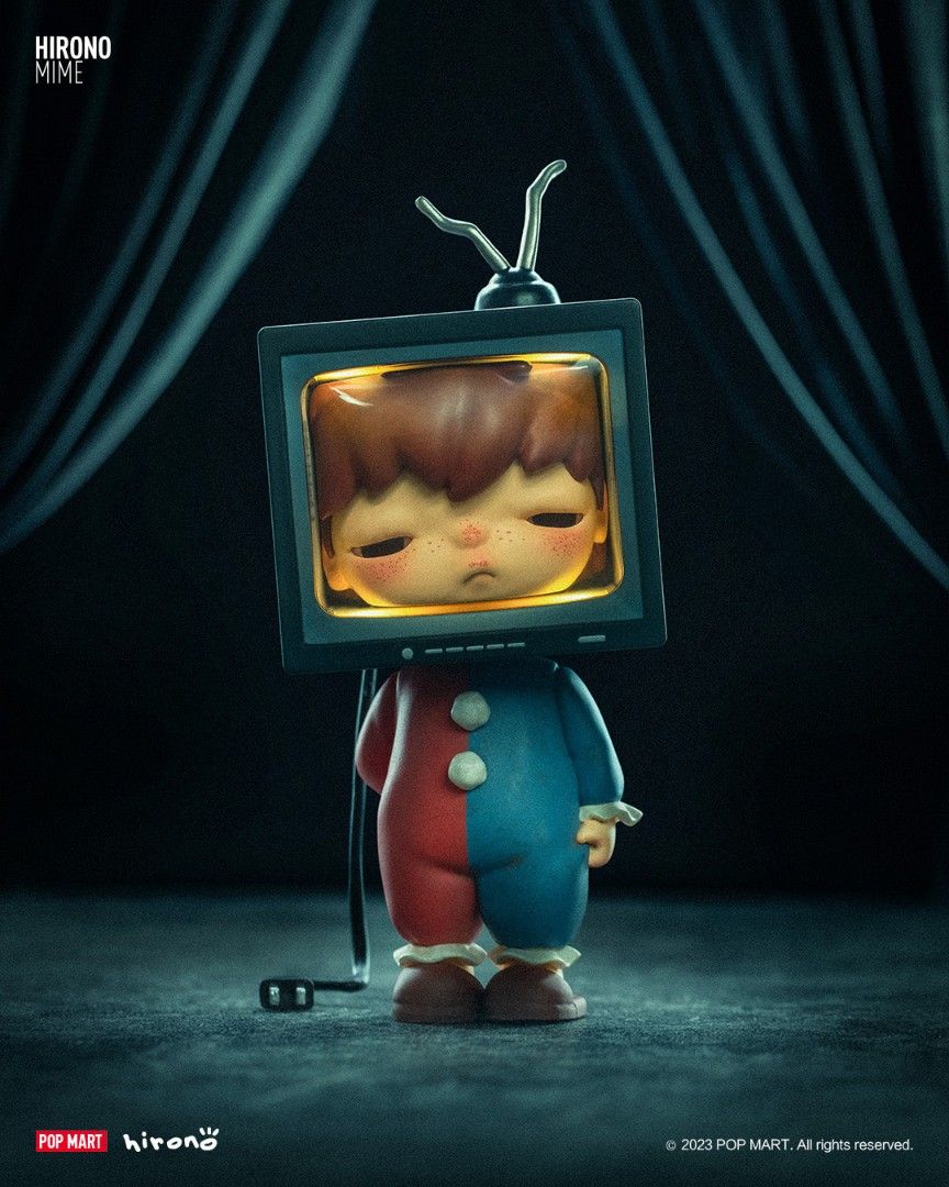 Popmart Hirono Mime Secret Silent, Hobbies & Toys, Toys & Games on ...