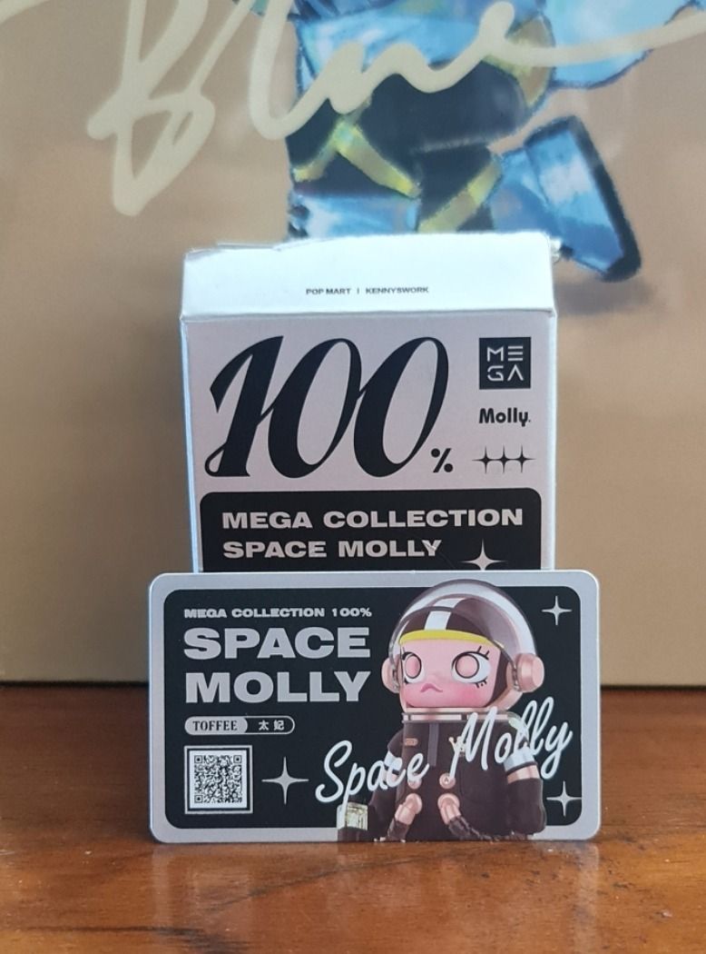 Popmart Mega Space Molly Series 1, Toffee 100%, Hobbies & Toys, Toys ...