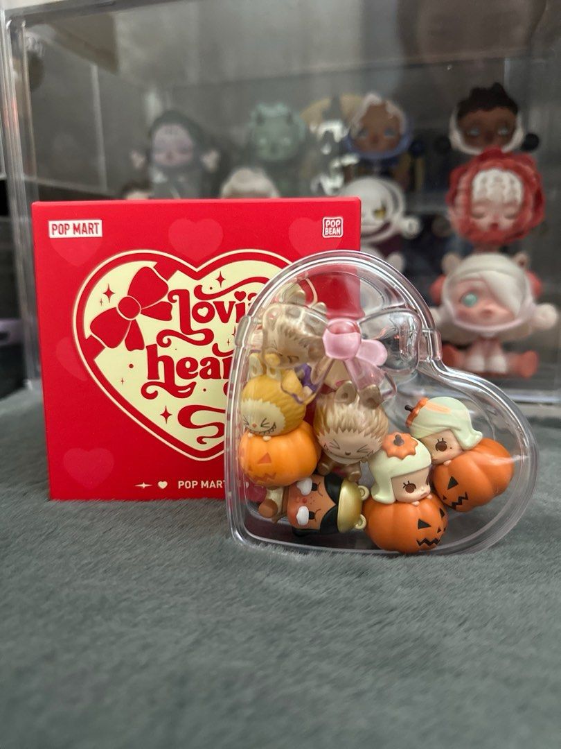 Popmart pop bean crybaby dimoo molly labubu love gift set (total 7 ...