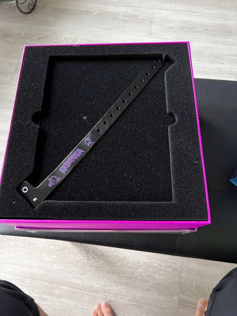 POPMART SKULLPANDA OOTD Purple Designer PVC Action Figure Art Toy H19cm ...