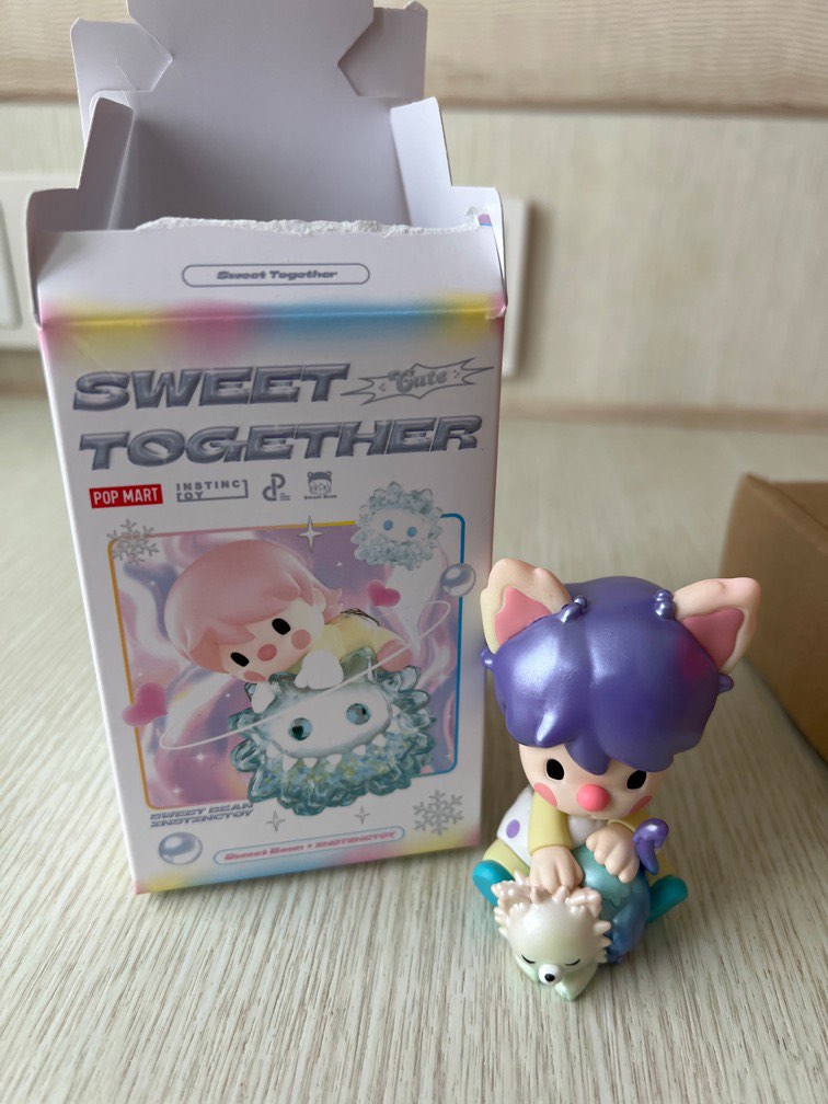 Popmart Sweet together curio sweet bean, Hobbies & Toys, Toys & Games on Carousell