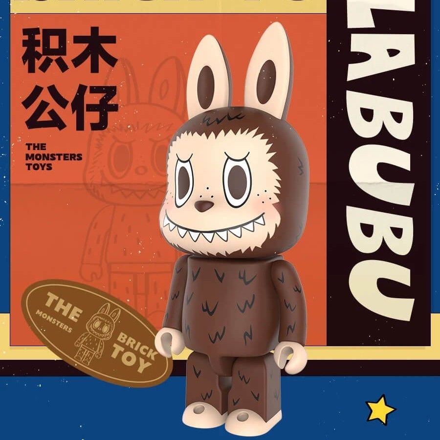 Popmart The Monsters Toys Labubu [Brick Toy], Hobbies & Toys, Toys ...