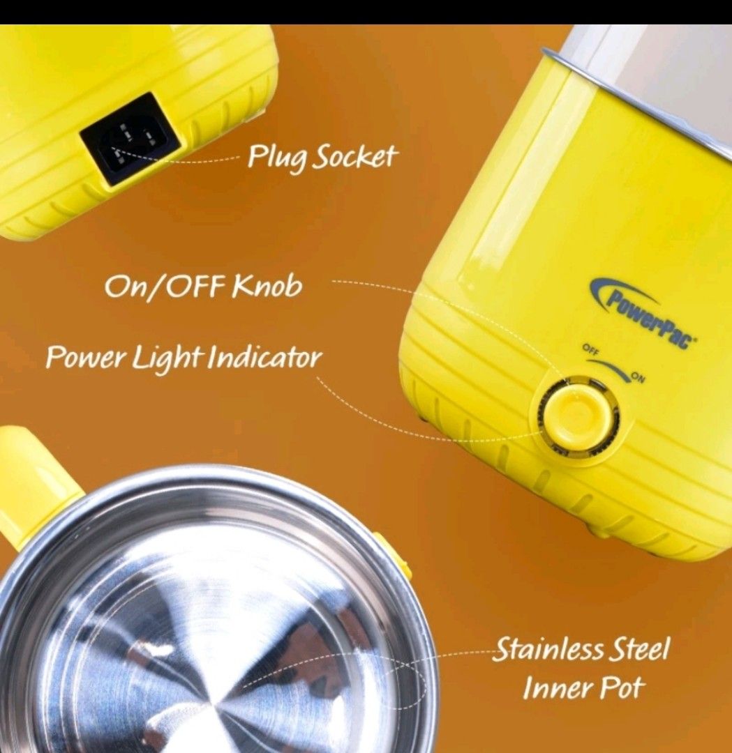 PowerPac 1.2L Multi Cooker, TV & Home Appliances, Kitchen Appliances ...