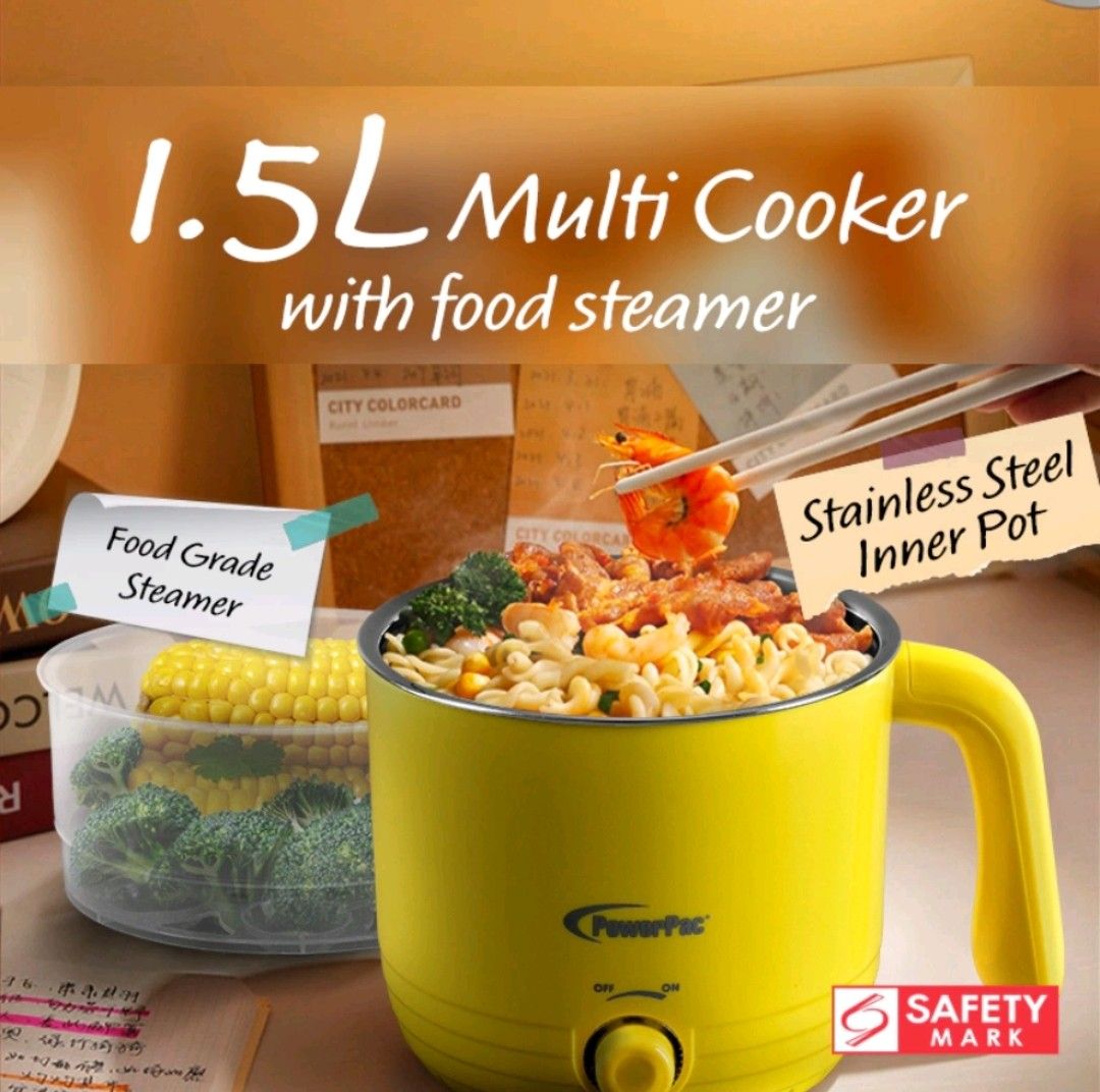 PowerPac 1.2L Multi Cooker, TV & Home Appliances, Kitchen Appliances ...